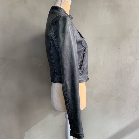 BLUR | Jackets & Coats | Blur Leather Moto Jacket | Poshmark
